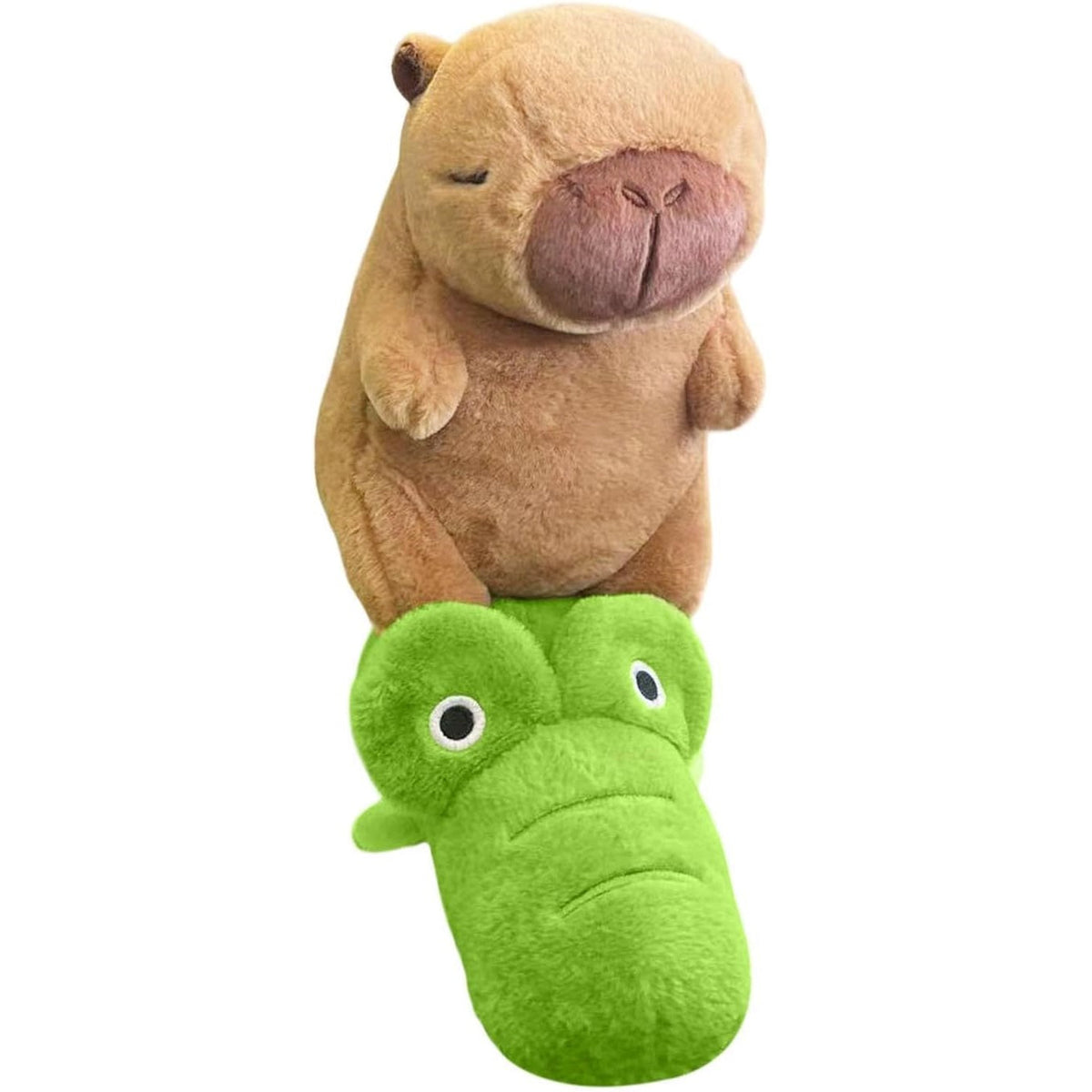 Capybara Riding Crocodile Plush Toy – My Onesie UK