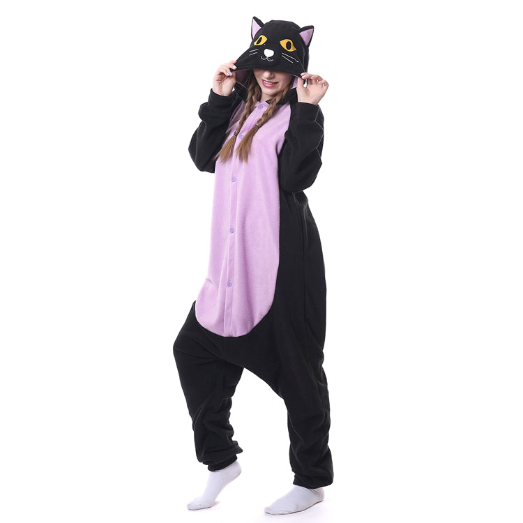 Spooky Black Cat Adult Onesie – My Onesie UK